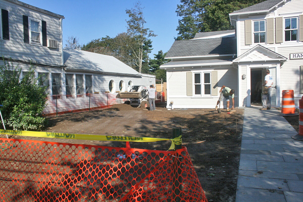 Hampton Library construction slightly delayed, moving toward completion ...