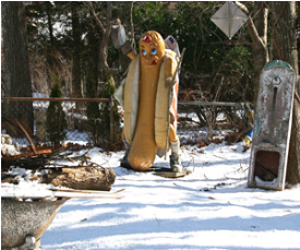 They came, they saw, they crushed, even the six-foot hot dog - 27 East