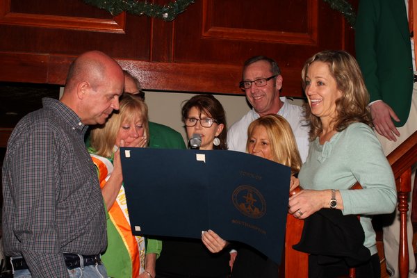 Grand Marshal Donna Conti Honored At Westhampton Beach St. Patrick's ...