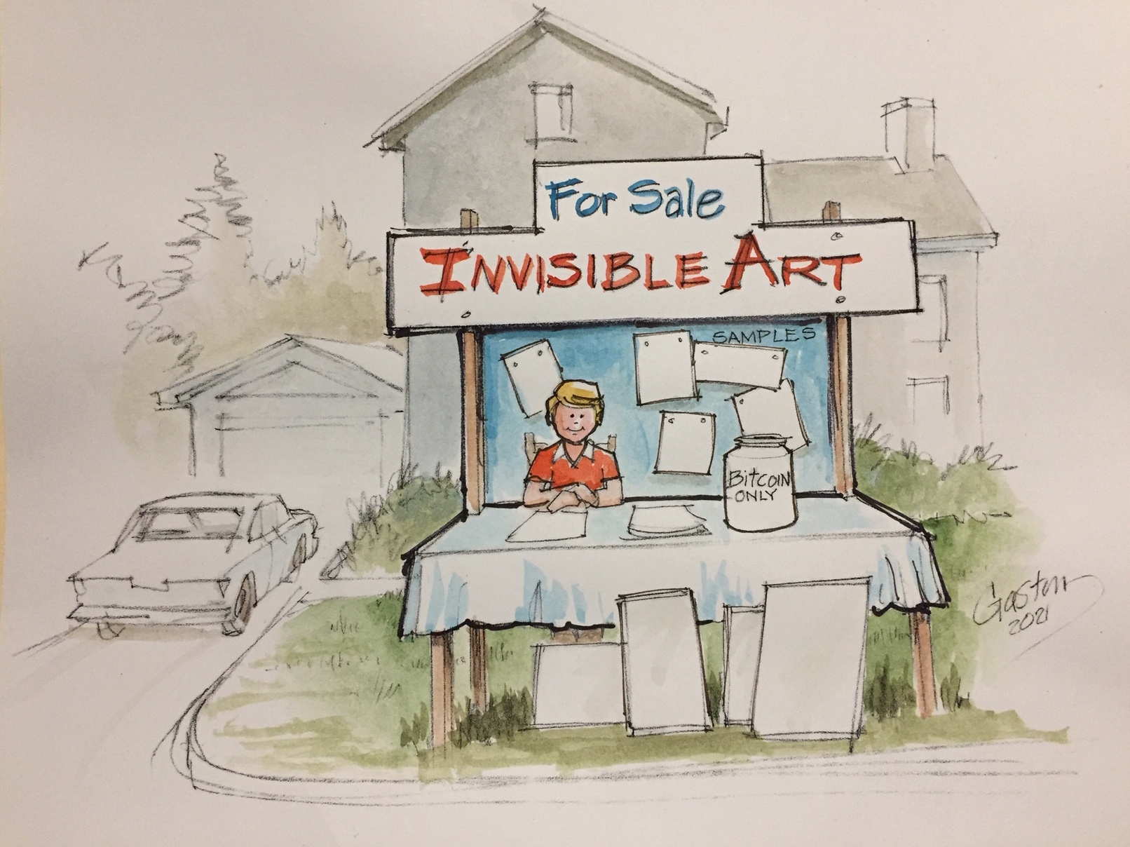 David Stiles Cartoons His Way Through A Complicated World - 27 East