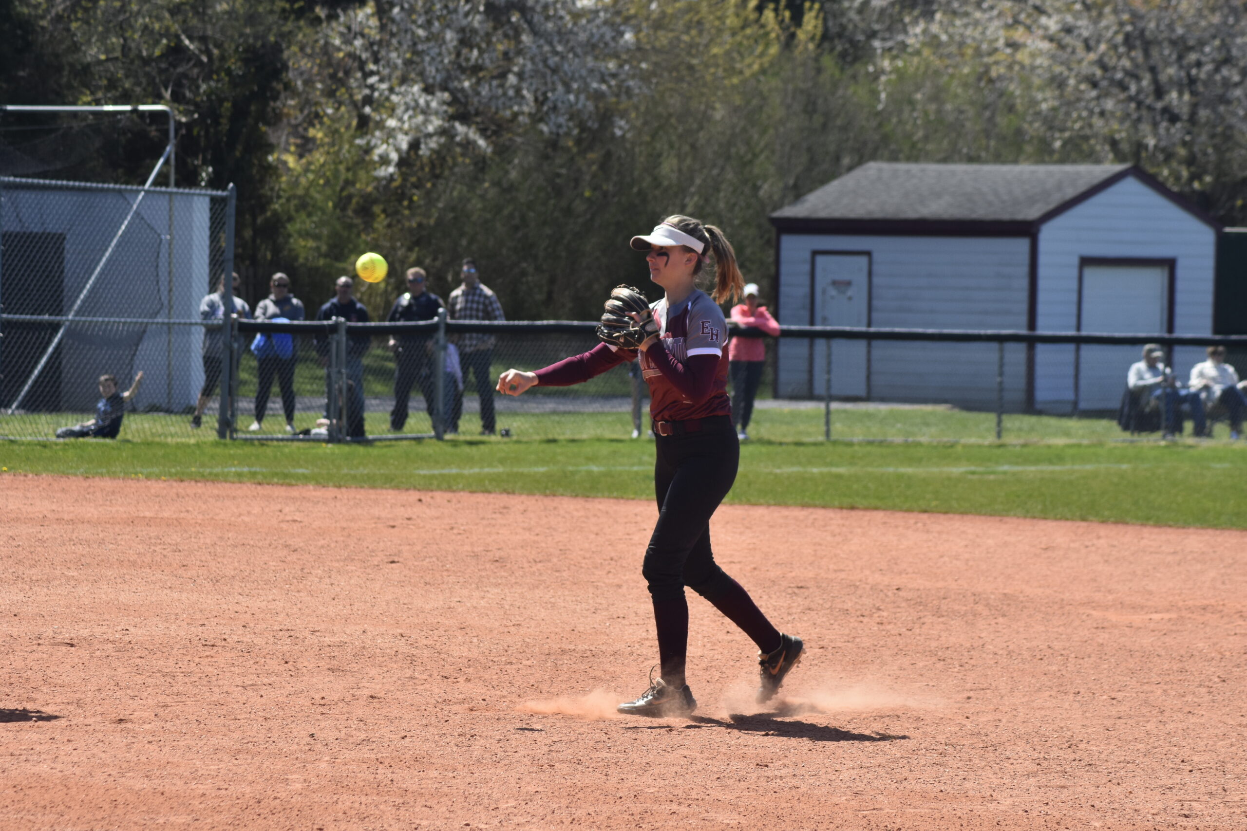 East Hampton Softball Finishes First Half Of The Season With A Big Win ...