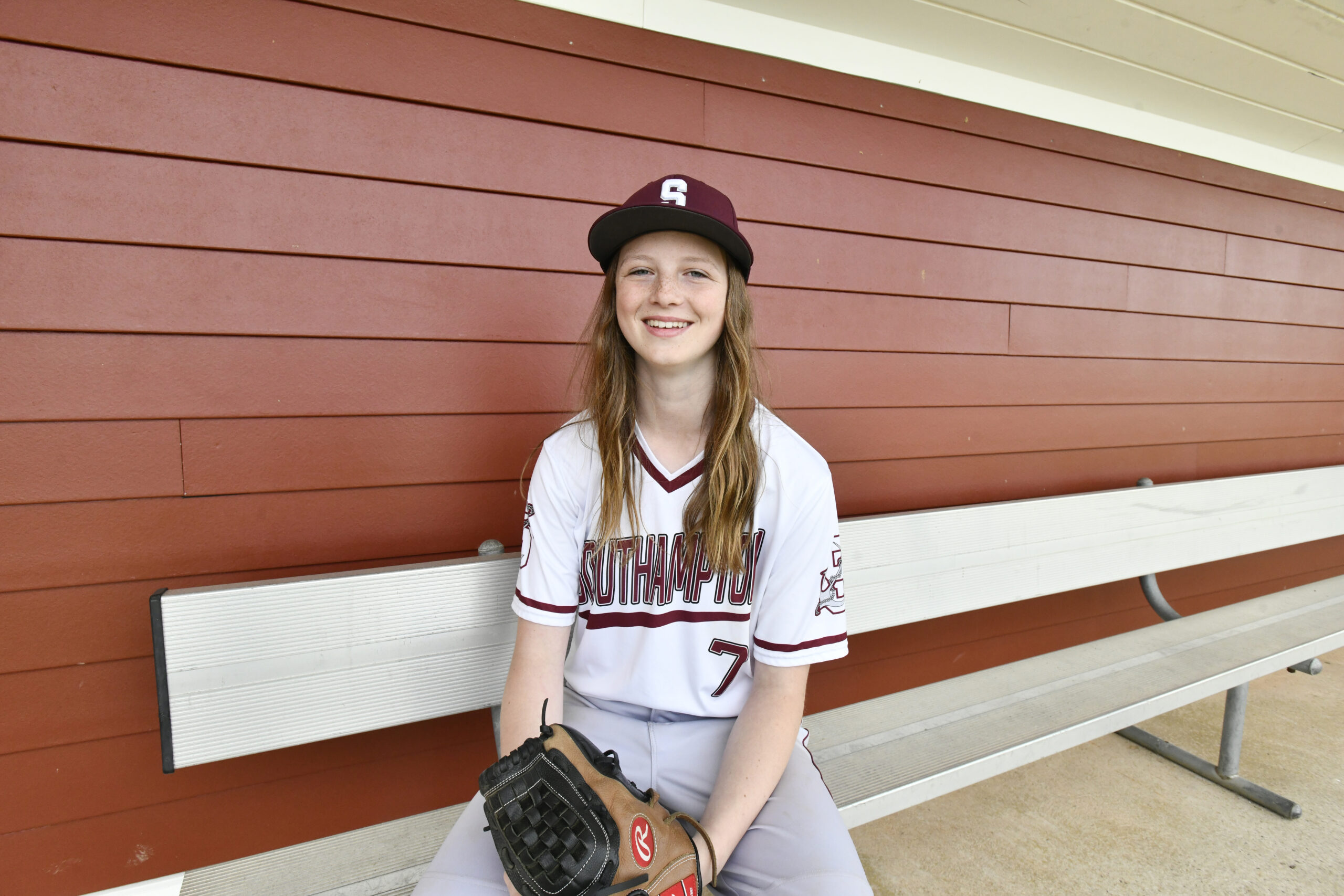 Bailey Brown Steps Up For Southampton's Varsity Baseball Team - 27 East