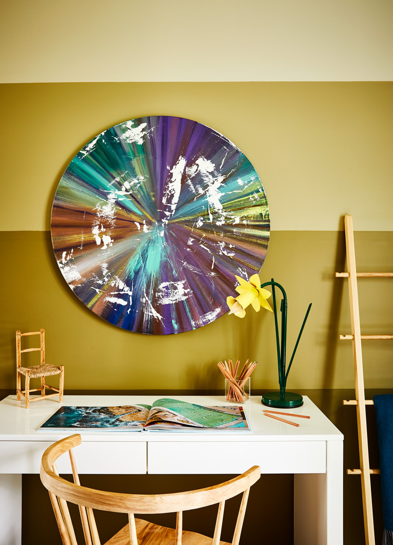 Color Block Wall Painting Is Brighter, Bolder, Riskier - 27 East