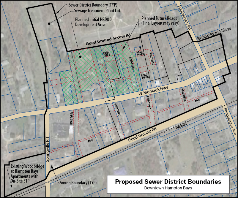 Details Of $14 Million Sewer Project Proposed For Downtown Hampton Bays ...
