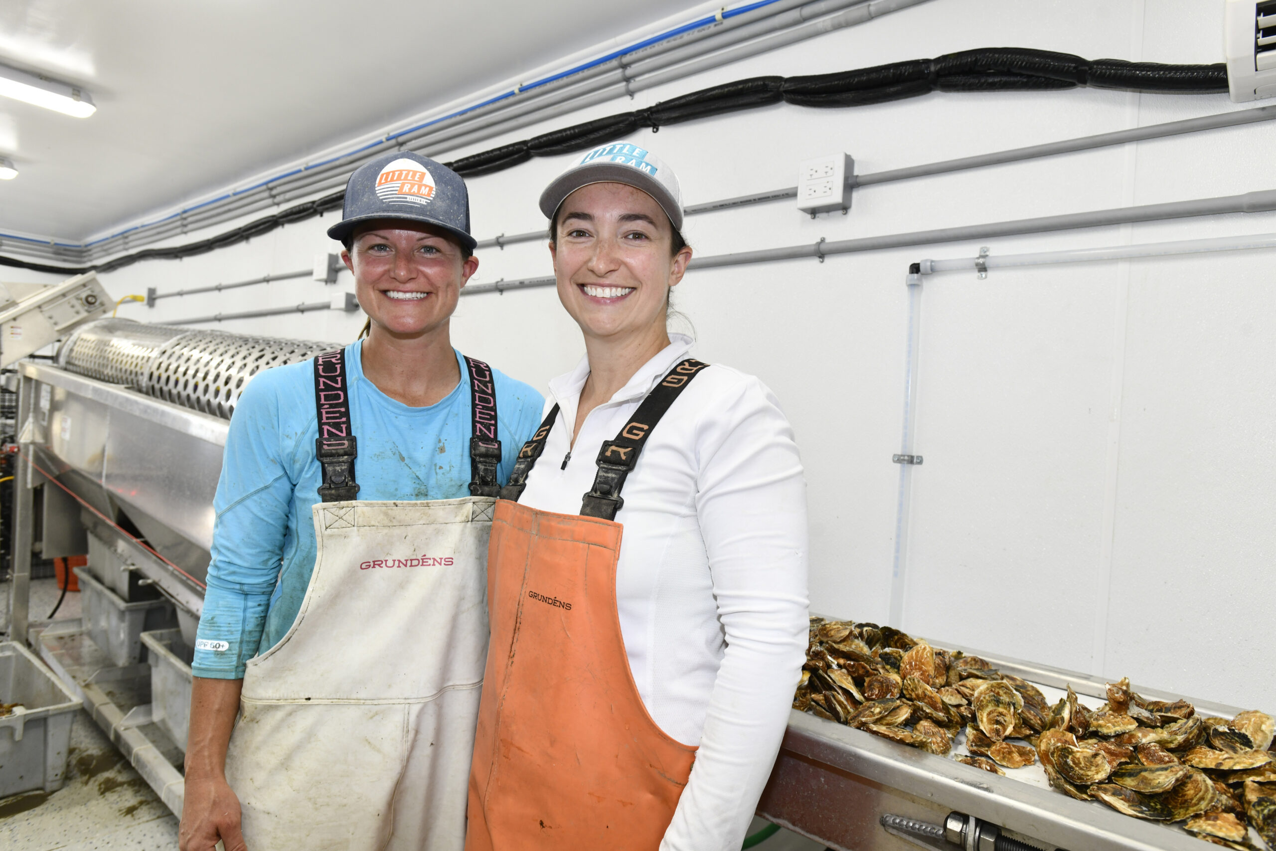 Stefanie Bassett And Elizabeth Peeples Of Little Ram Oysters Are Grand ...