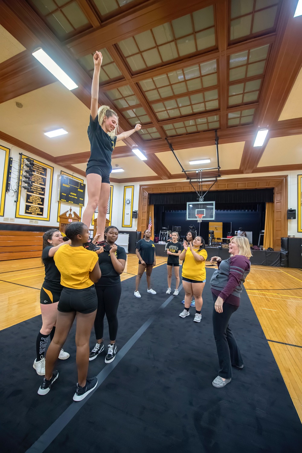 Bridgehampton's Varsity Cheer Squad Preps for First-Ever Competition ...