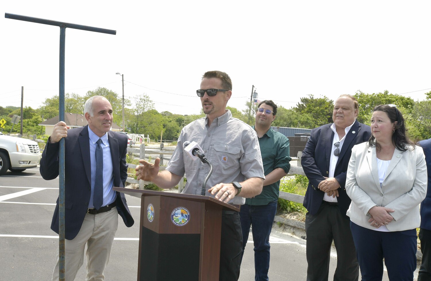 Getting Their Flow On: Officials Celebrate Opening New Water Main in ...