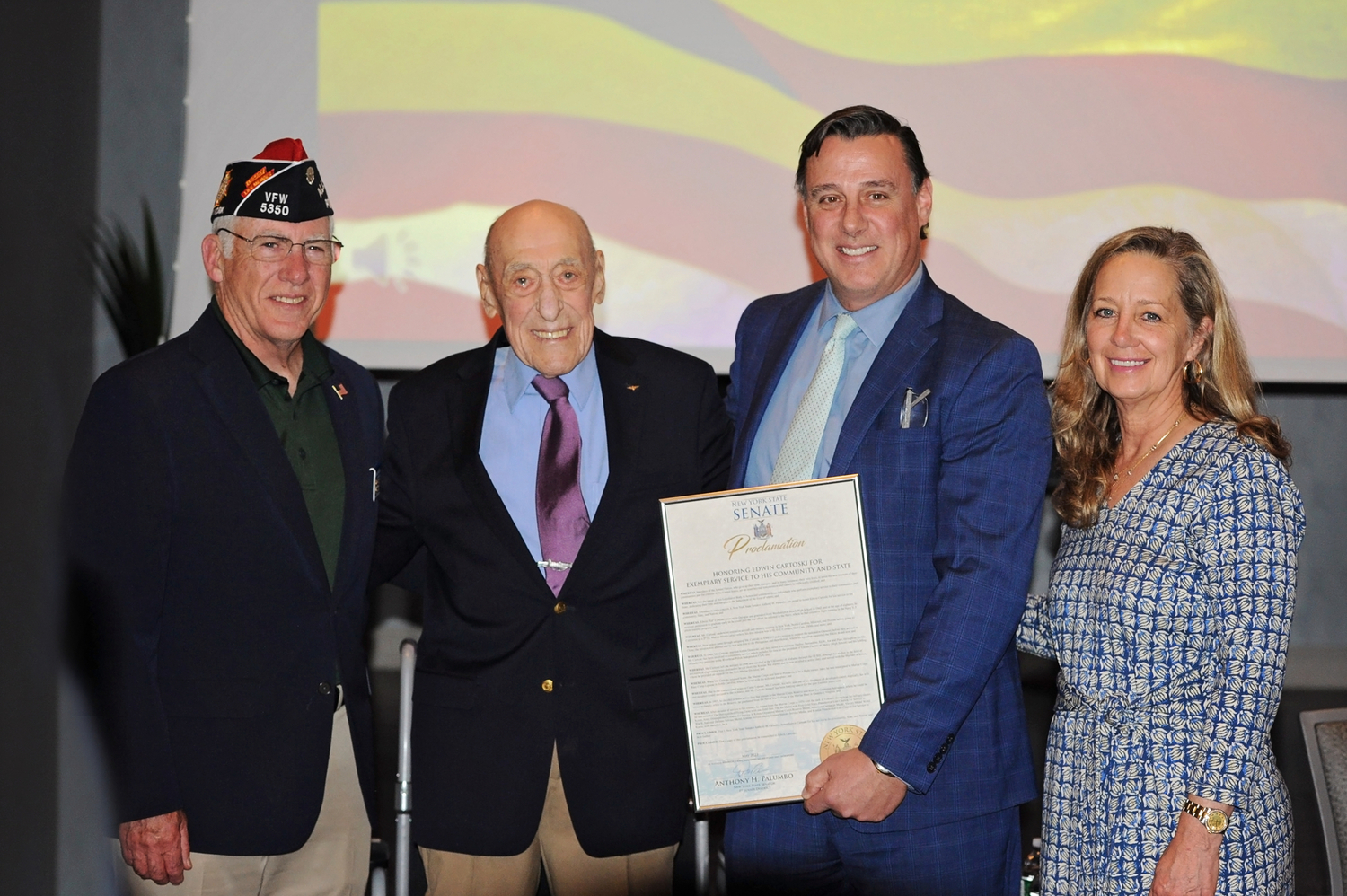 A Life of Service: Edwin Cartoski Named Veteran of the Year - 27 East